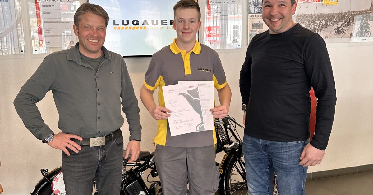 Gratulation! | Lugauer Ges.m.b.H.